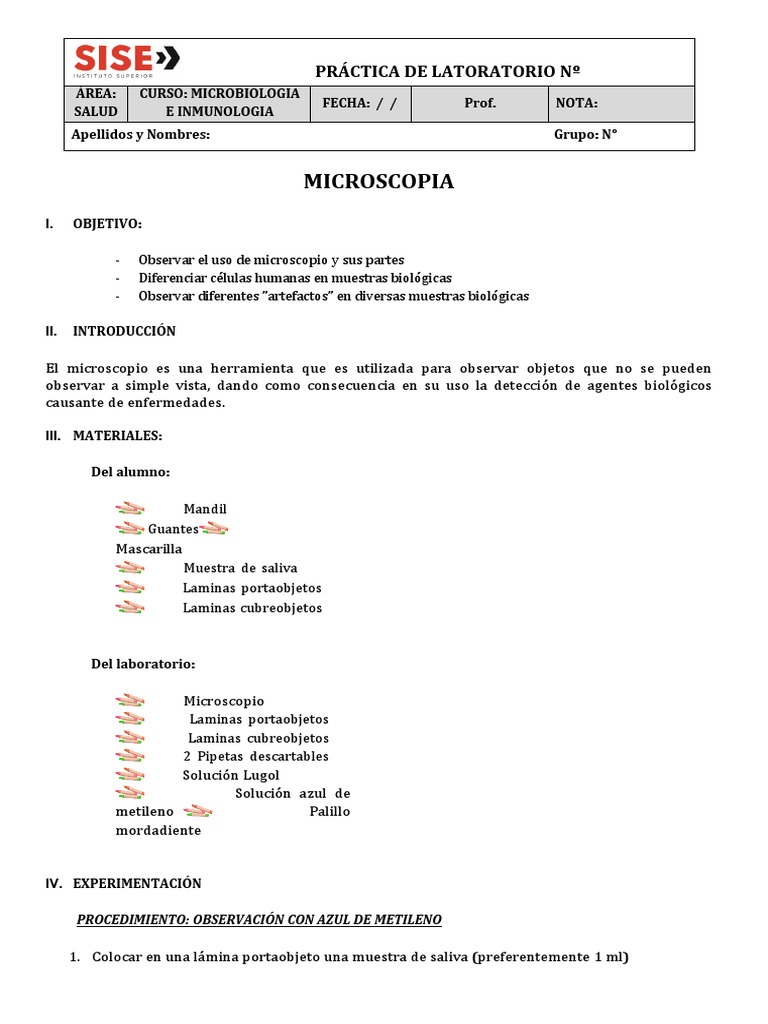 Guia de Practica de Microbiologia | PDF | Tinción | Anticuerpo