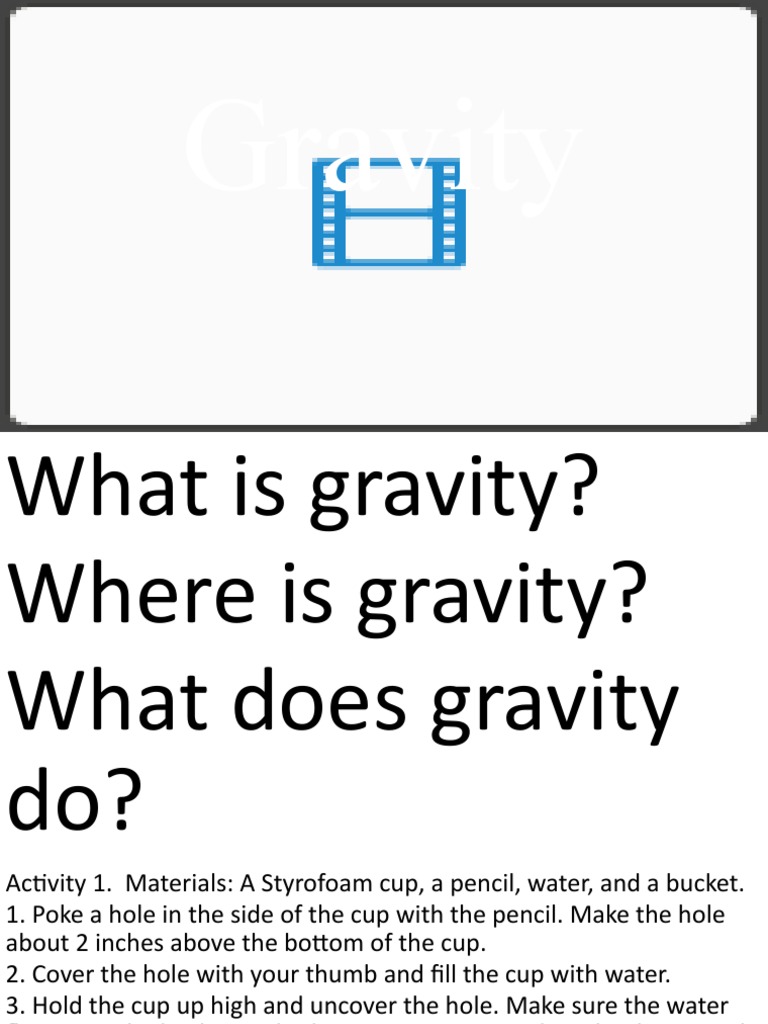 Q3 WK2 Day 1 Science | PDF | Gravity | Force