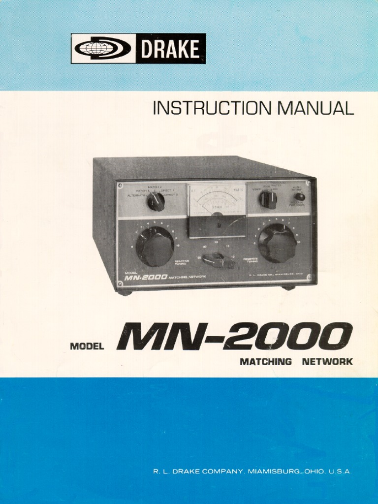 Drake MN-2000 | PDF