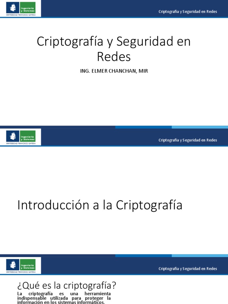 Clase 1 01-2023 | PDF | Criptografía | Cifrado