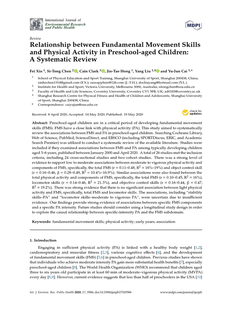 Ijerph 17 03566 v2 PDF | PDF | Science
