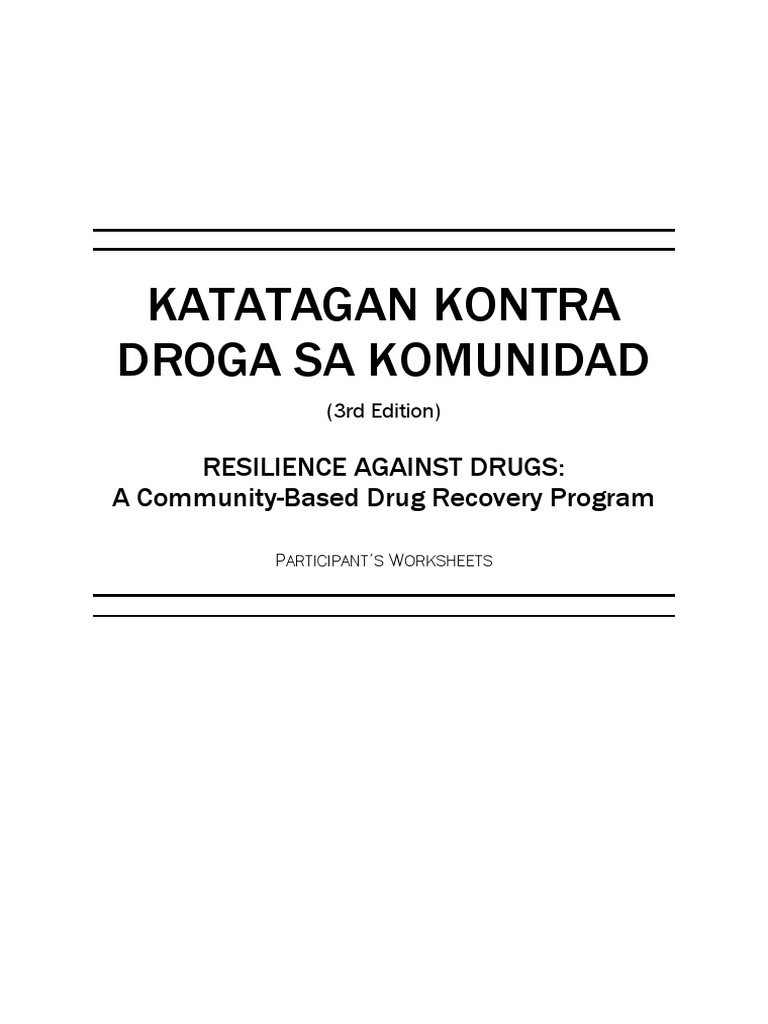CBDR Handouts V2 | PDF | Breathing | Substance Use Disorder