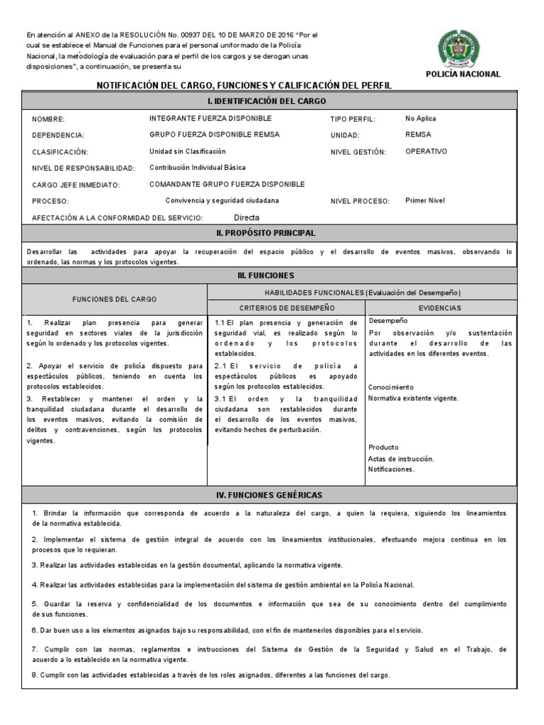 Noti Cargo PDF | PDF | Policía | Evaluación