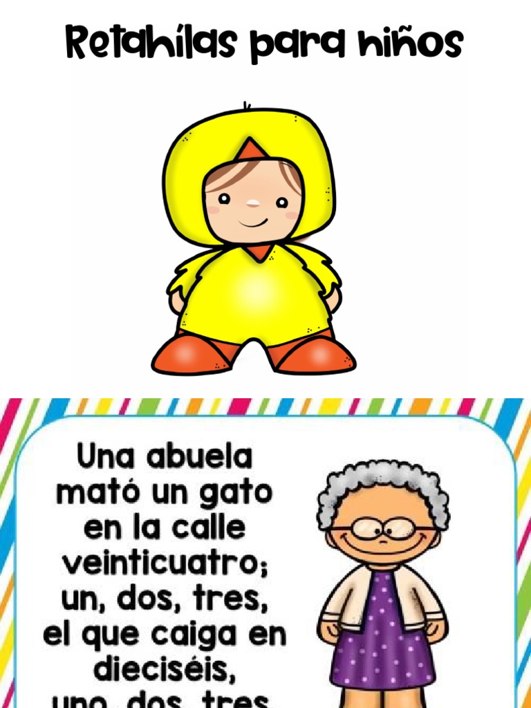 Retahilas para Niños | PDF