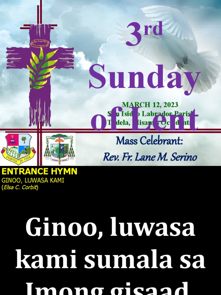 3rd Sunday of Lent | PDF