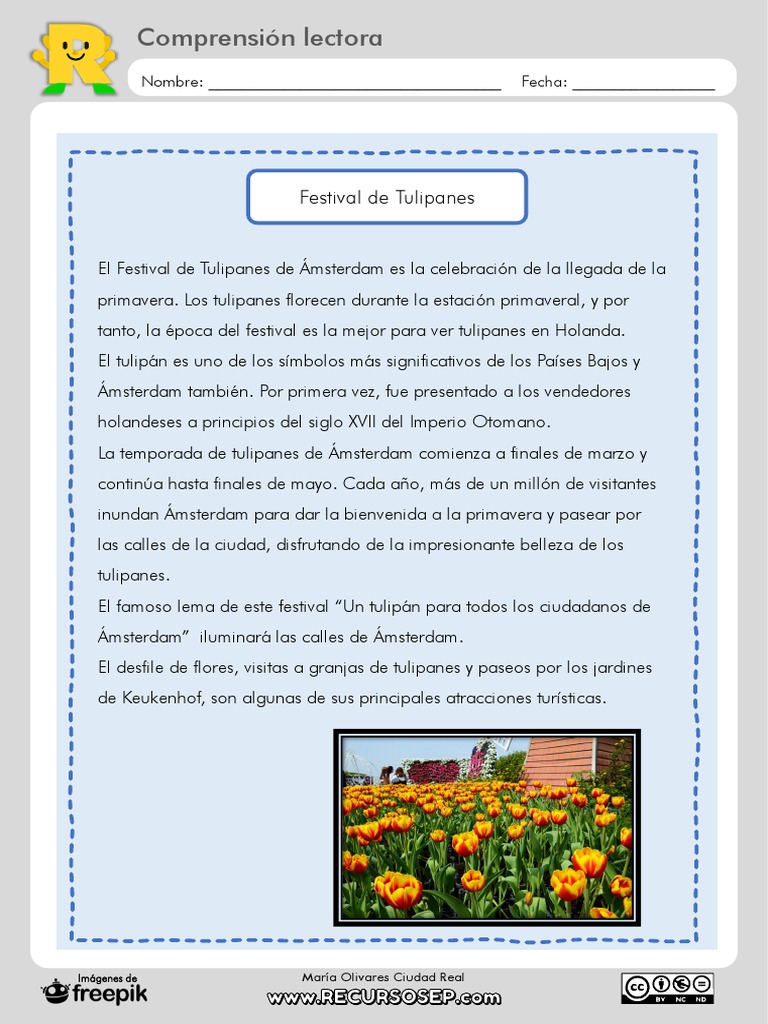 Comprension Lectora de Un Texto Informativo PDF | PDF | Amsterdam