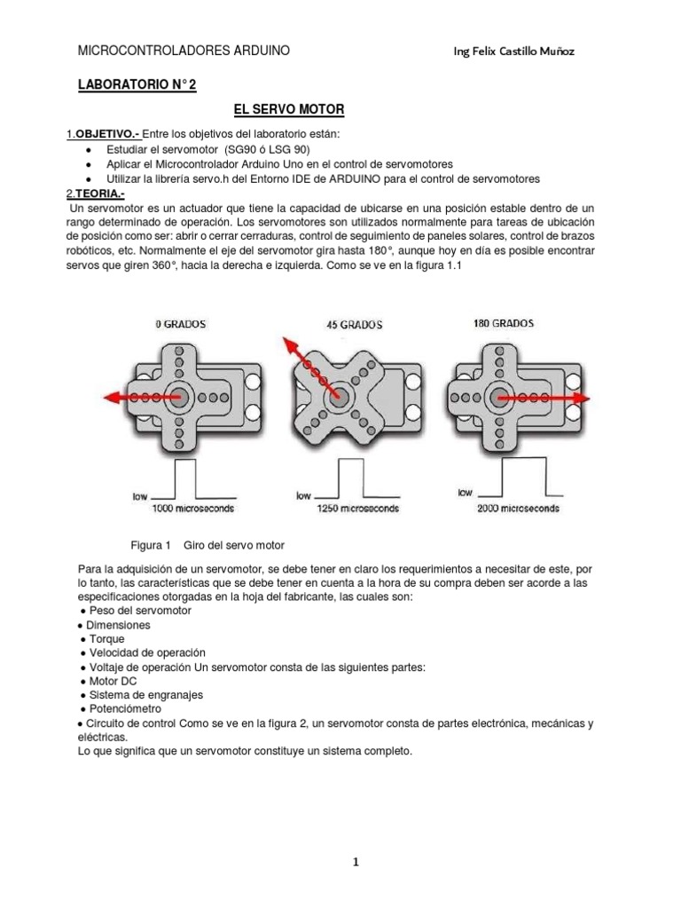 Lab 2 Arduino Pdf Pdf Arduino Ciencias De La Computación 