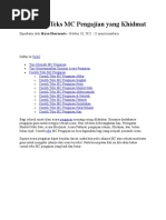 Contoh Teks MC Haflah Akhirussanah (Pondok Pesantren, Majelis Ta'lim, TPQ) | PDF