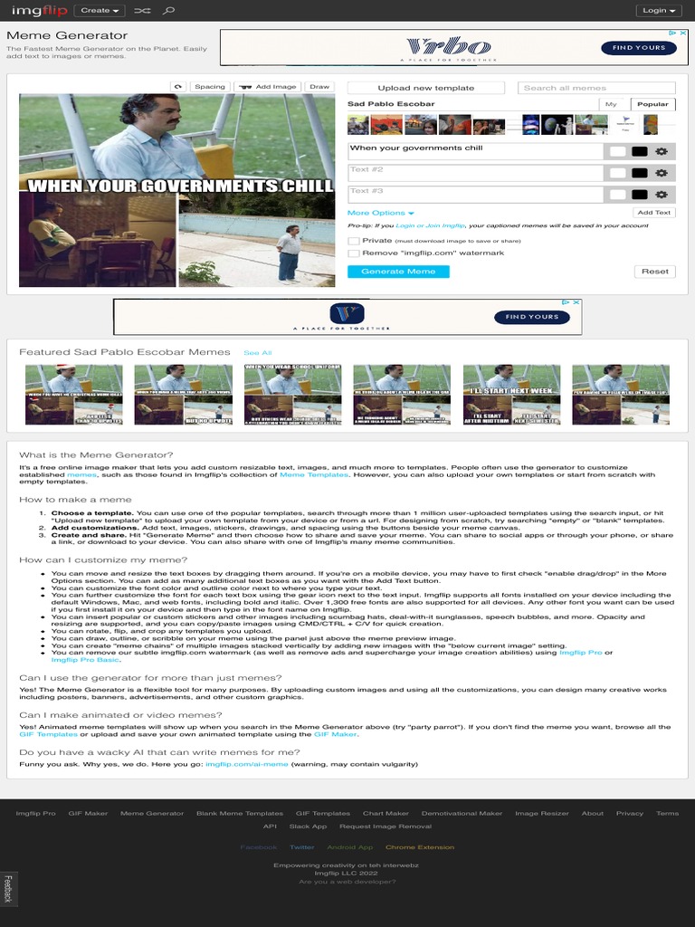 Meme Generator - Imgflip | PDF | Software Development | Computing