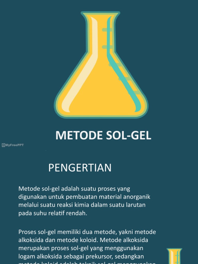 Metode Sol-Gel Kelompok 2 | PDF
