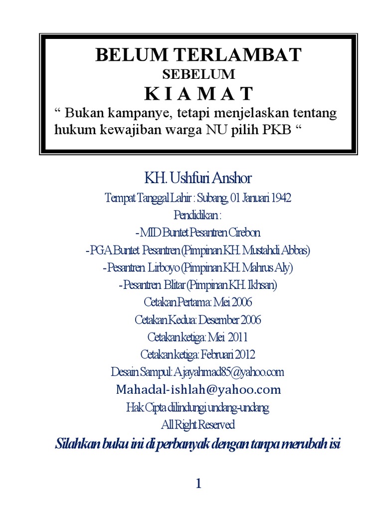 Revisi PKB | PDF
