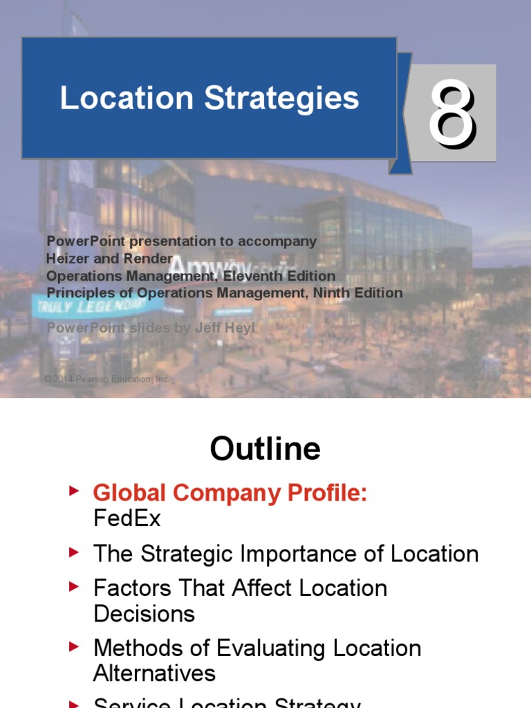 C6 - Location Strategy | PDF | Labour Economics | Geographic ...