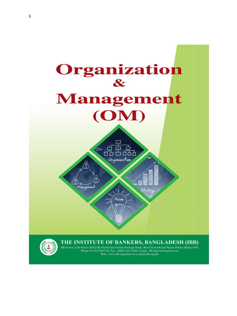 Organization and Management (OM) | PDF | Supply Chain | Motivation