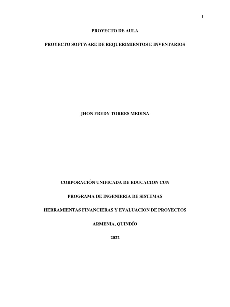 Proyecto de Aula | PDF | Mi sql | Java (lenguaje de programación)