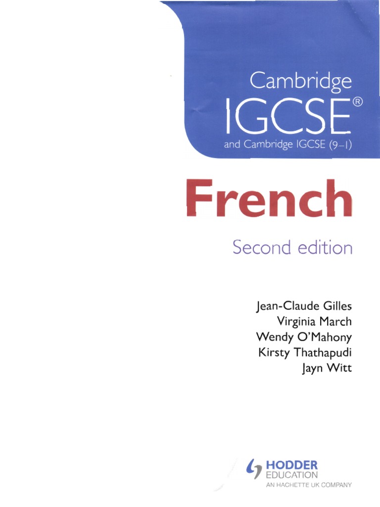 GRADE 9 FRENCH BINDER 2018-19 (1) - Part1 PDF | PDF