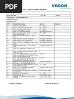 Transformer Preventive Maintenance Checklist | PDF | Transformer ...