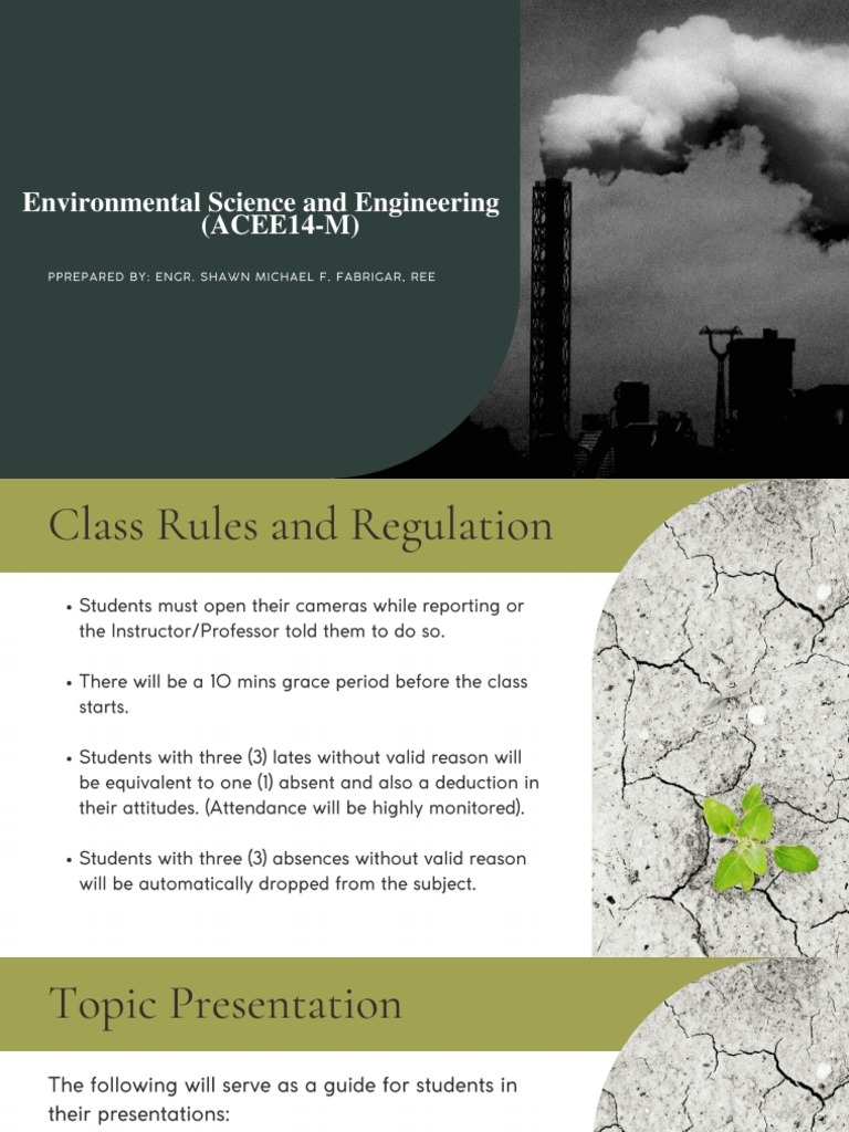 Environmental Science and Engineering | PDF