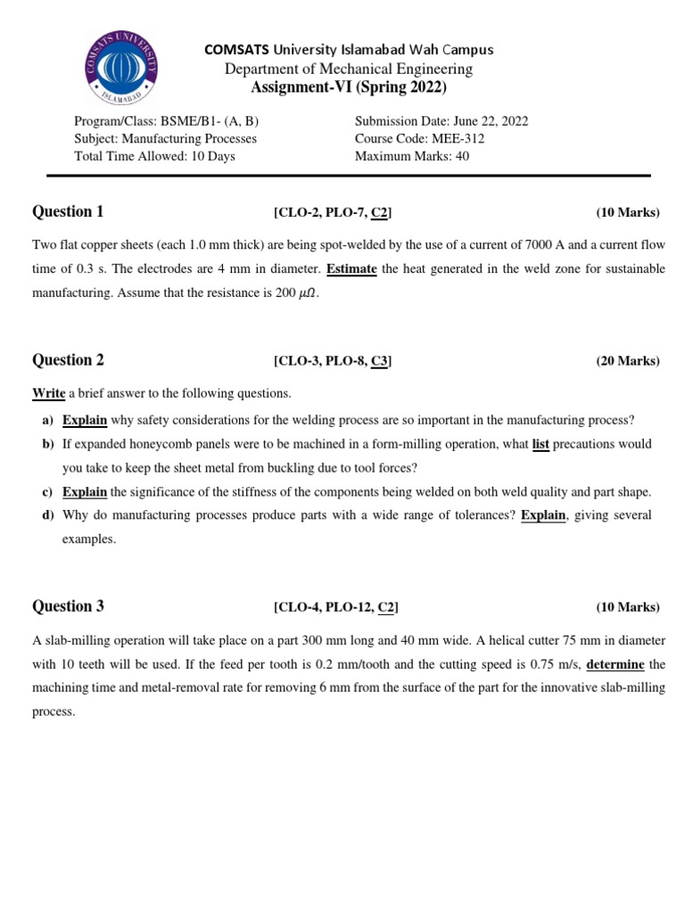 MP Assignment-VI | PDF