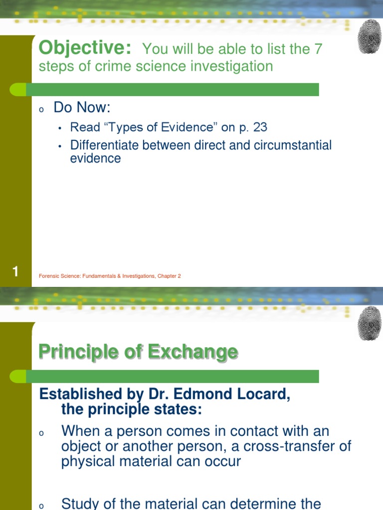 Seven S's of Crime Scene Investigation | PDF | Crime Scene | Forensic ...