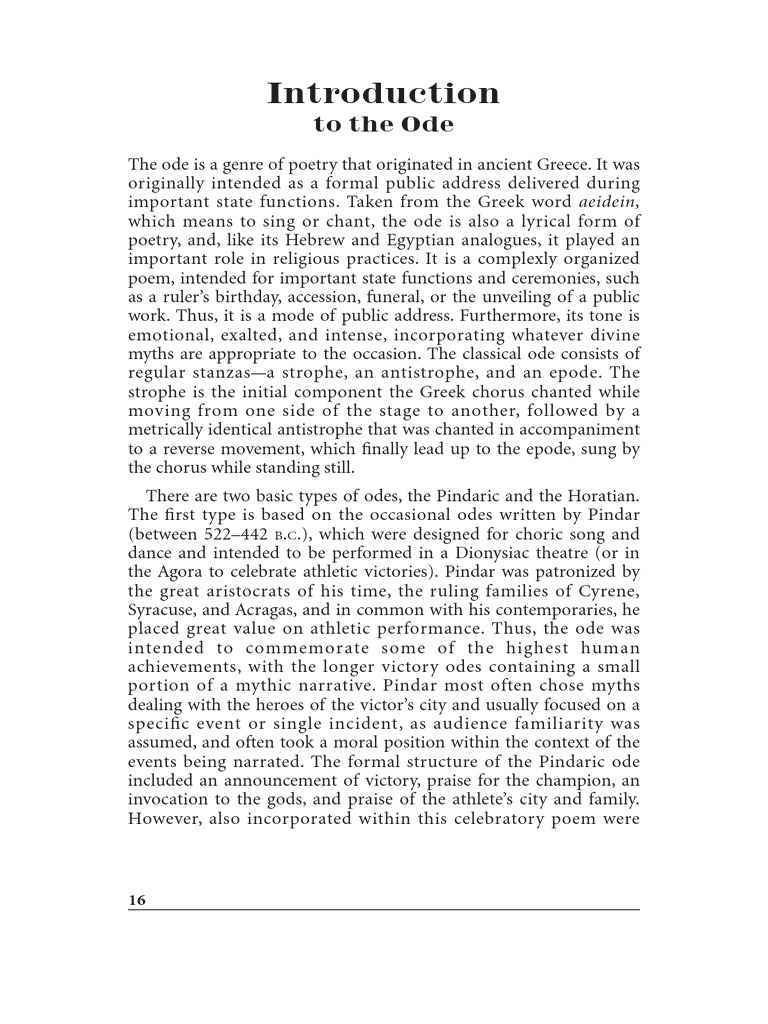 Ode On A Grecian Urn, Ode To Autumn - Critcial Appreciation | PDF ...