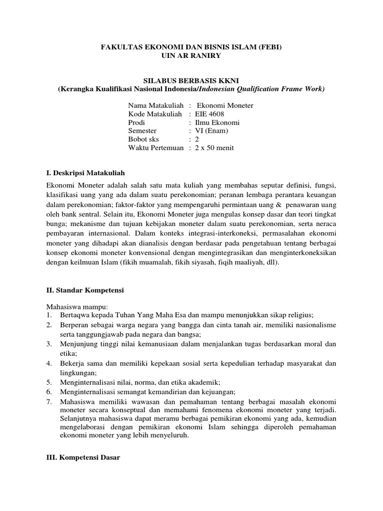 EIE-4608-Ekonomi Moneter PDF | PDF