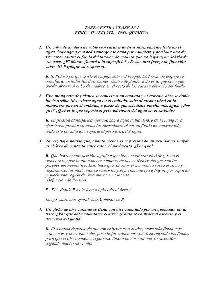 Tarea Extra Clase #1 | PDF