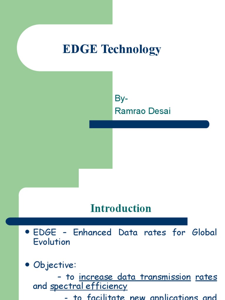 Enhanced Data Rates For Global Evolution (EDGE) | PDF | General Packet ...