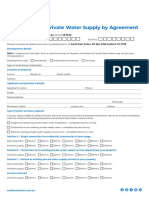 New Water Supply Connection Application Form Pdf Plumbing Value