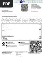 Jio Fiber Bill Invoice Sample | PDF