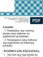 Hakbang Sa Pagsasaing NG Bigas | PDF
