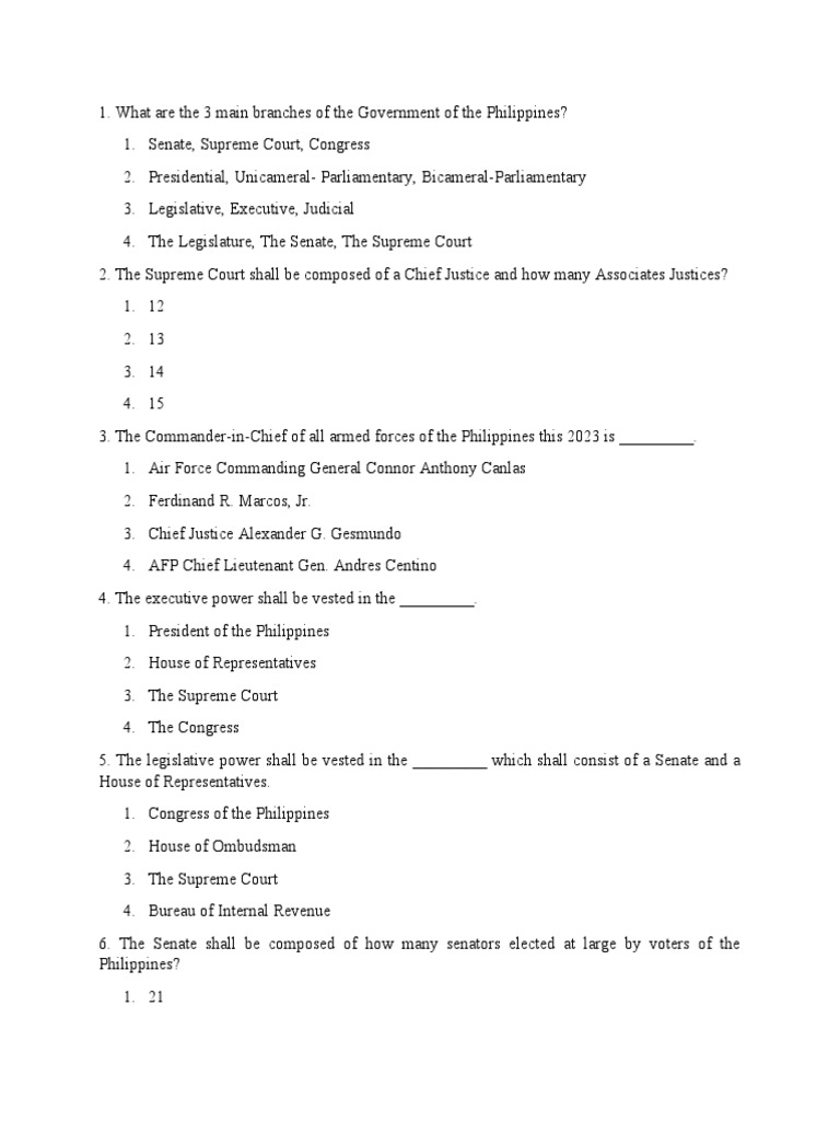 CSC Gen Info Reviewer | Download Free PDF | Greenhouse Effect | Initiative