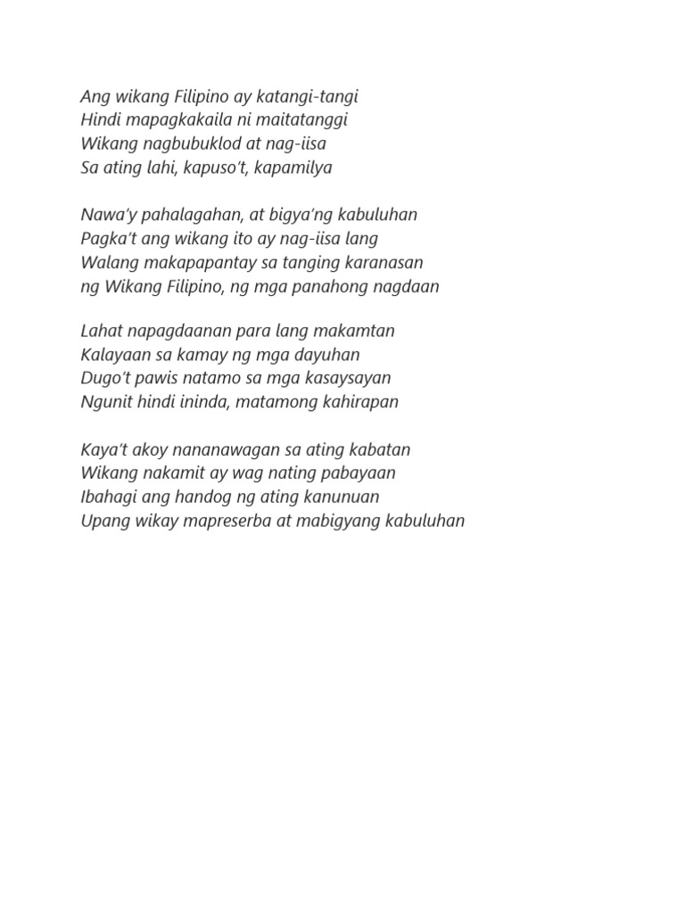 FILIPINO PTASK 1st Sem | PDF