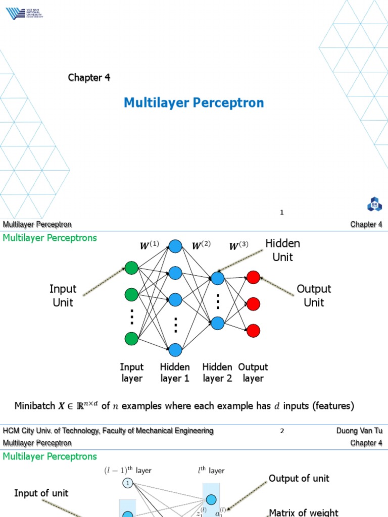 Ch4 - Multilayer Perceptron | PDF | Computer Programming | Algorithms And Data Structures