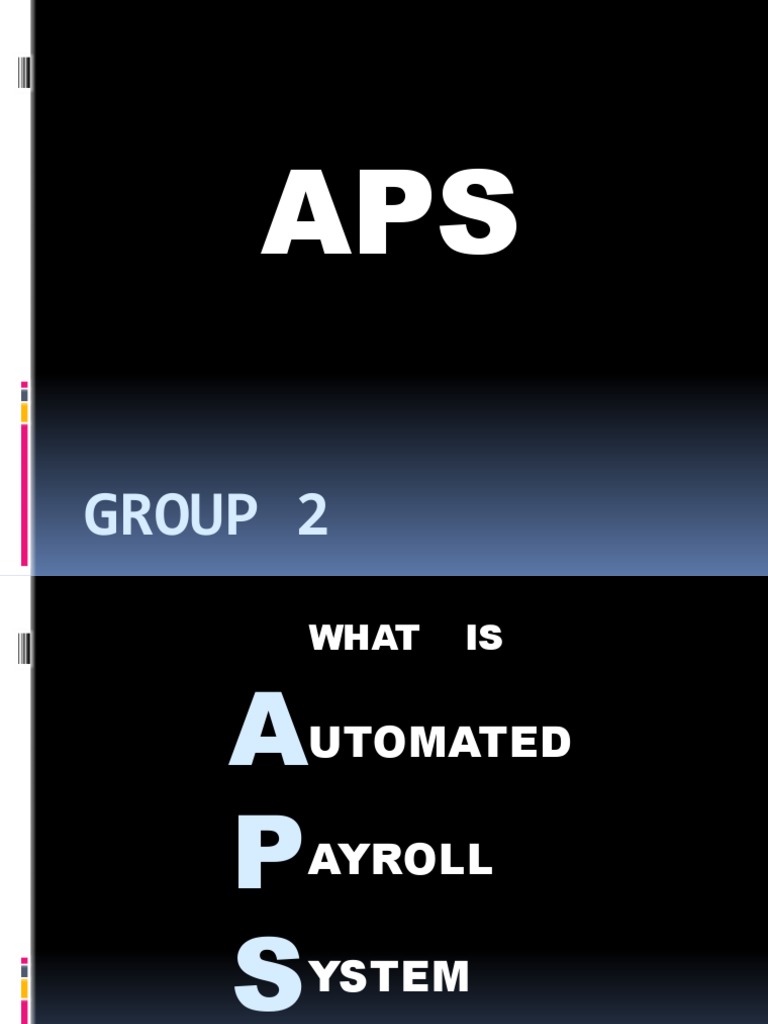 Automated Payroll System Presentation Pdf Payroll Data Management 5147