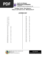 TLE 6 1st QRTR - Answer Key - Agriculture PDF | PDF