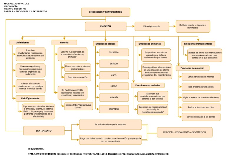 Emociones y Sentimientos: Definición y Funciones | PDF | Las emociones ...