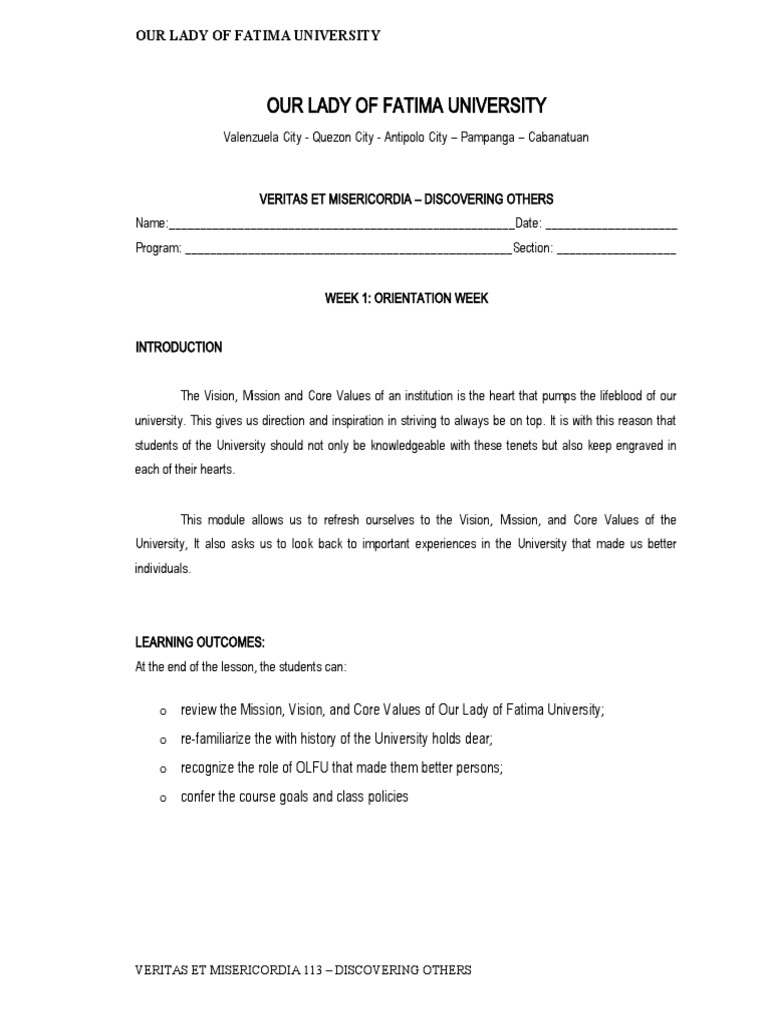 VM 113 Final Module | PDF | Leadership | Virtue