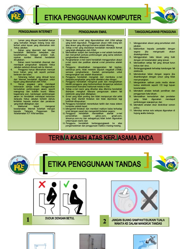 Etika Tandas & Komputer | PDF