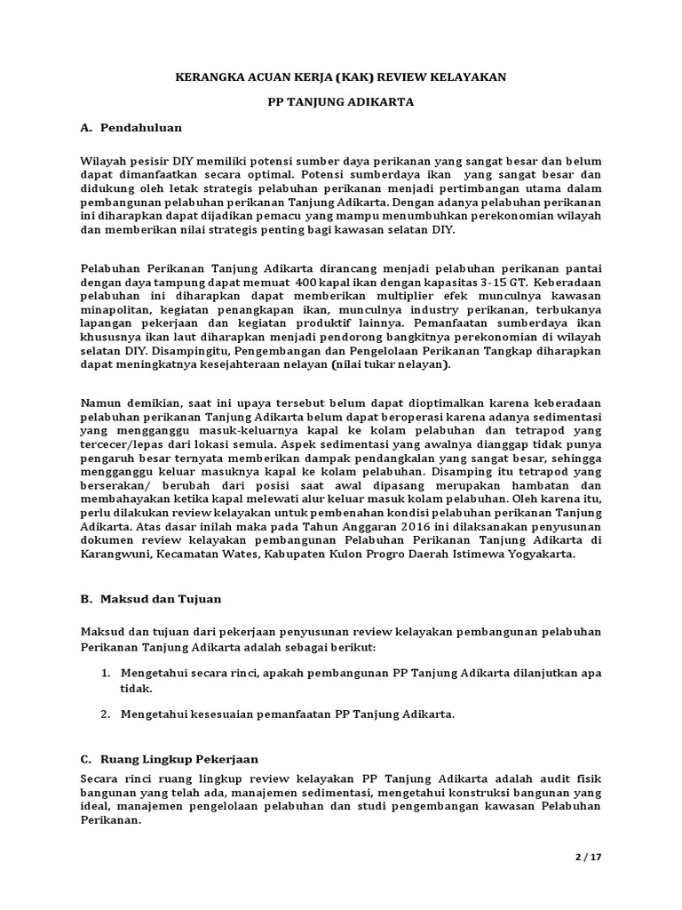 Kak Tanjung Adikarto (FTR) PDF | PDF