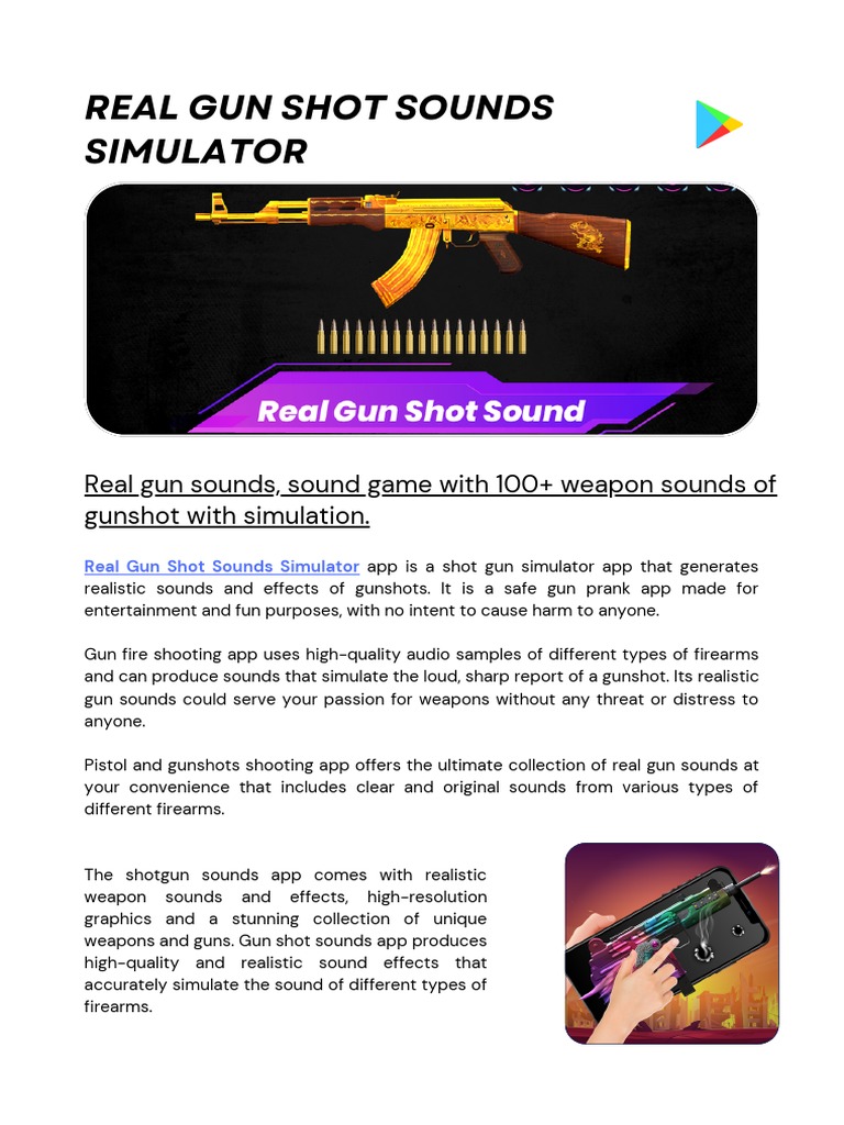 Real Gun Sound Pdf3 | Download Free PDF | Gun | Firearms