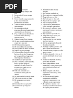 Lista de 50 Ejemplos de Creencias Potenciadoras | PDF | Ejercicio físico | Science