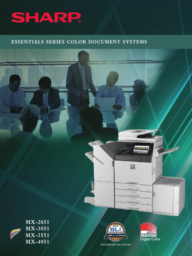 MX 2651 3051 3551 4051 Product Brochure | PDF | Image Scanner | Computer Security