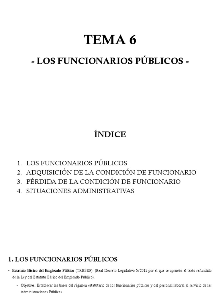 Tema 6. CNP | PDF | Gobernancia | Gobierno