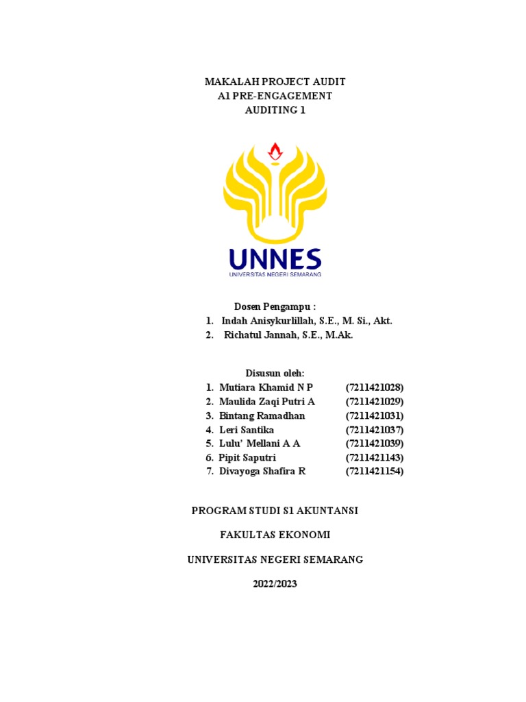 Makalah Auditing Kel - 1 | PDF