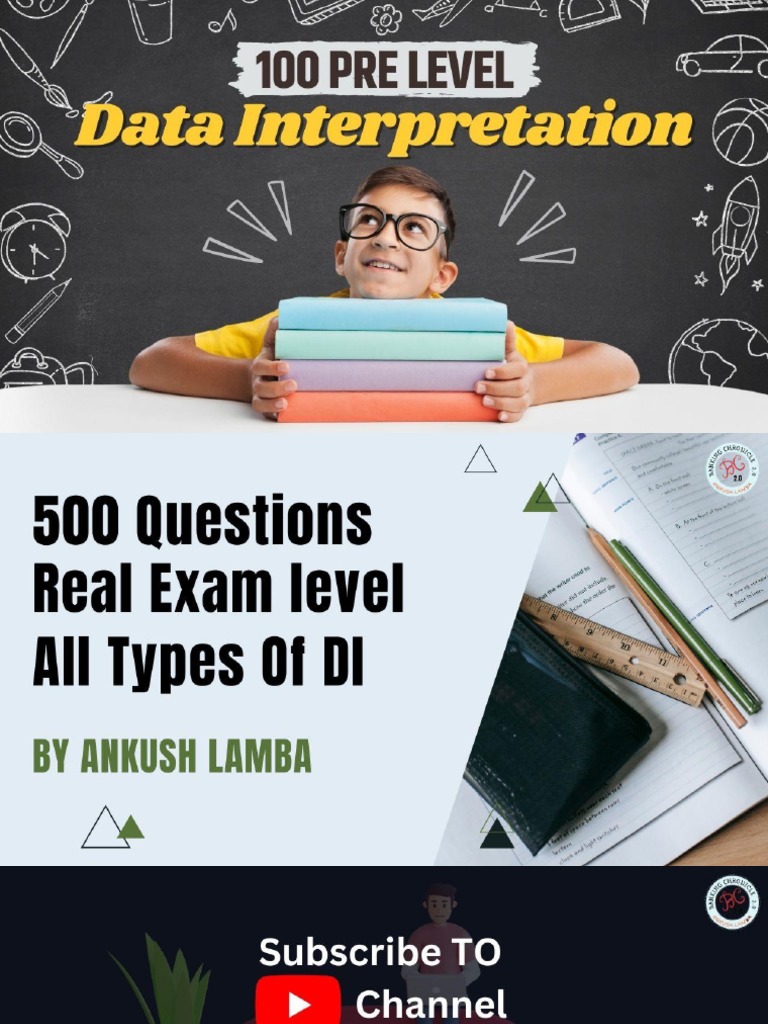 100 Data Interpretation PDF | PDF