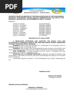 Resolution Approving Barangay GAD Plan and Budget | PDF | Justice ...