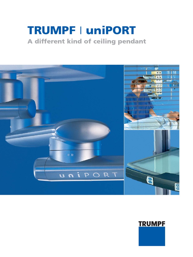 uniPORT Ceiling Pendant Overview | PDF | Human Factors And Ergonomics