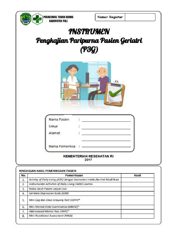 Lembar Geriatri | PDF