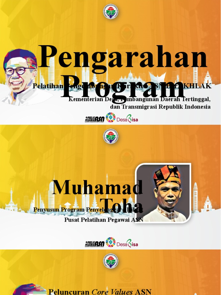 Penjelasan Program ASN BerAKHLAK Angkatan 2 | PDF