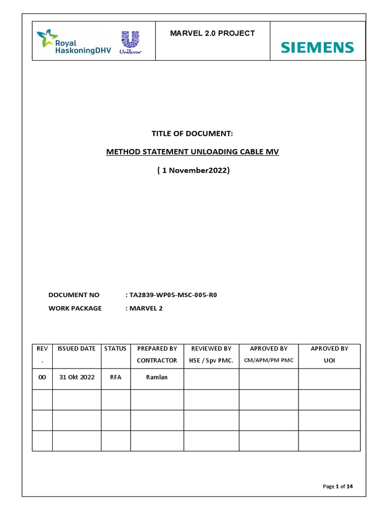 Work Method Unloding Kabel MV - Menggunakan Foco Crane 16 Ton | PDF | Crane (Machine ...